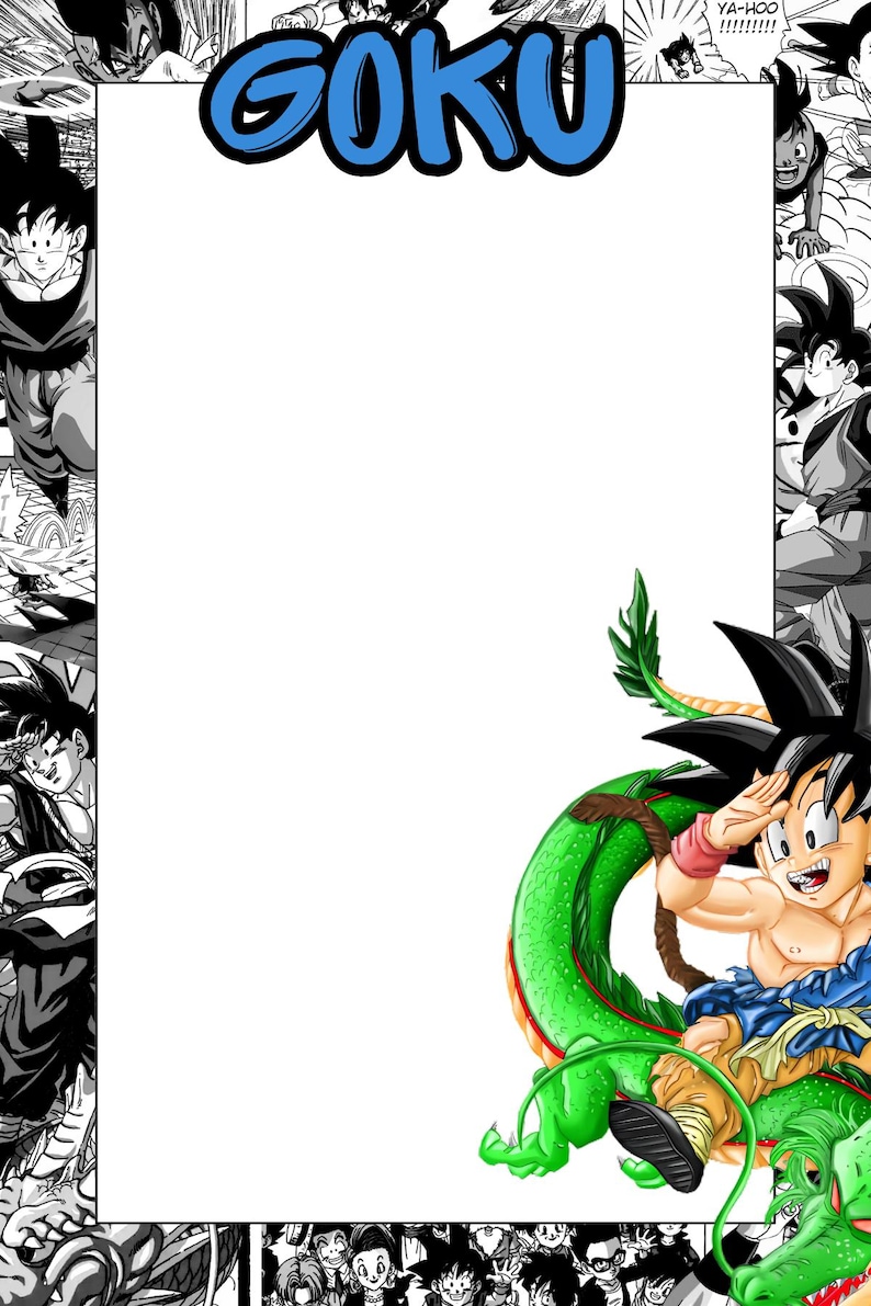 Goku (farewell) Custom Frames - Etsy