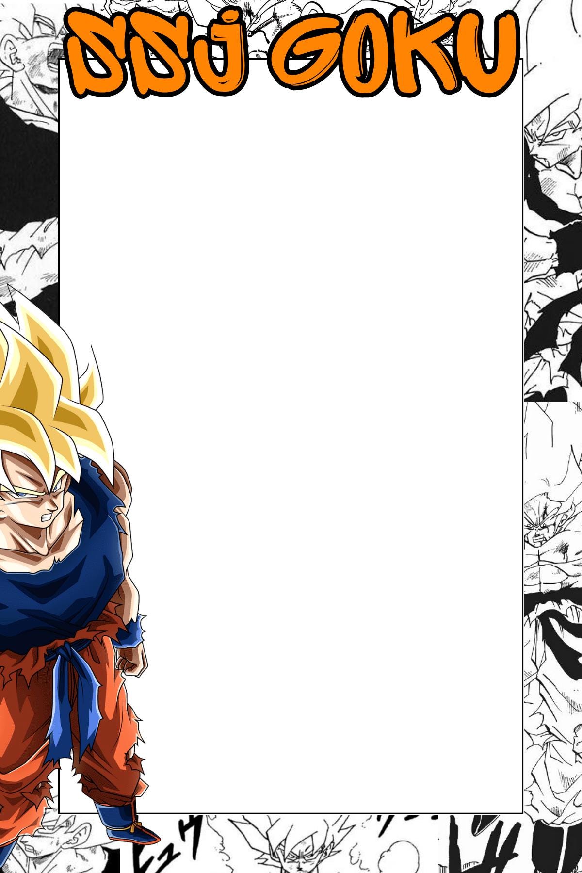 Goku (DBZ) Custom Frames - Etsy
