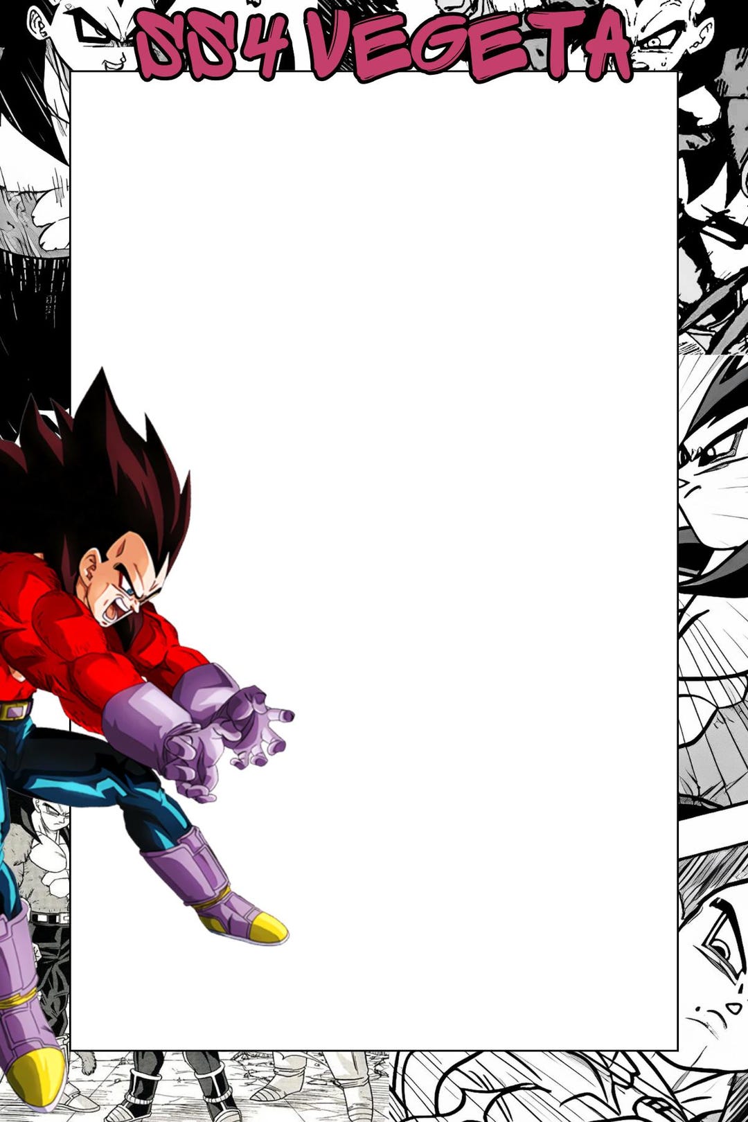 Vegeta (gt/super) Custom Frames - Etsy