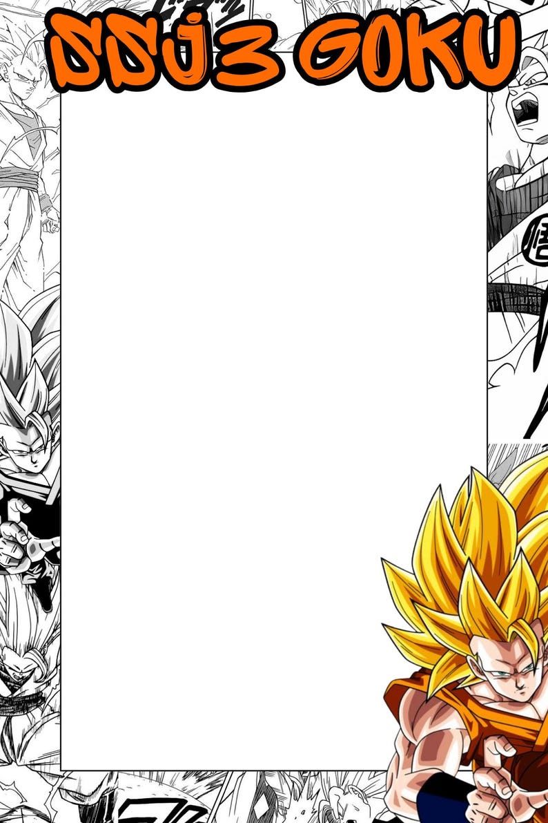 Goku (DBZ) Custom Frames - Etsy
