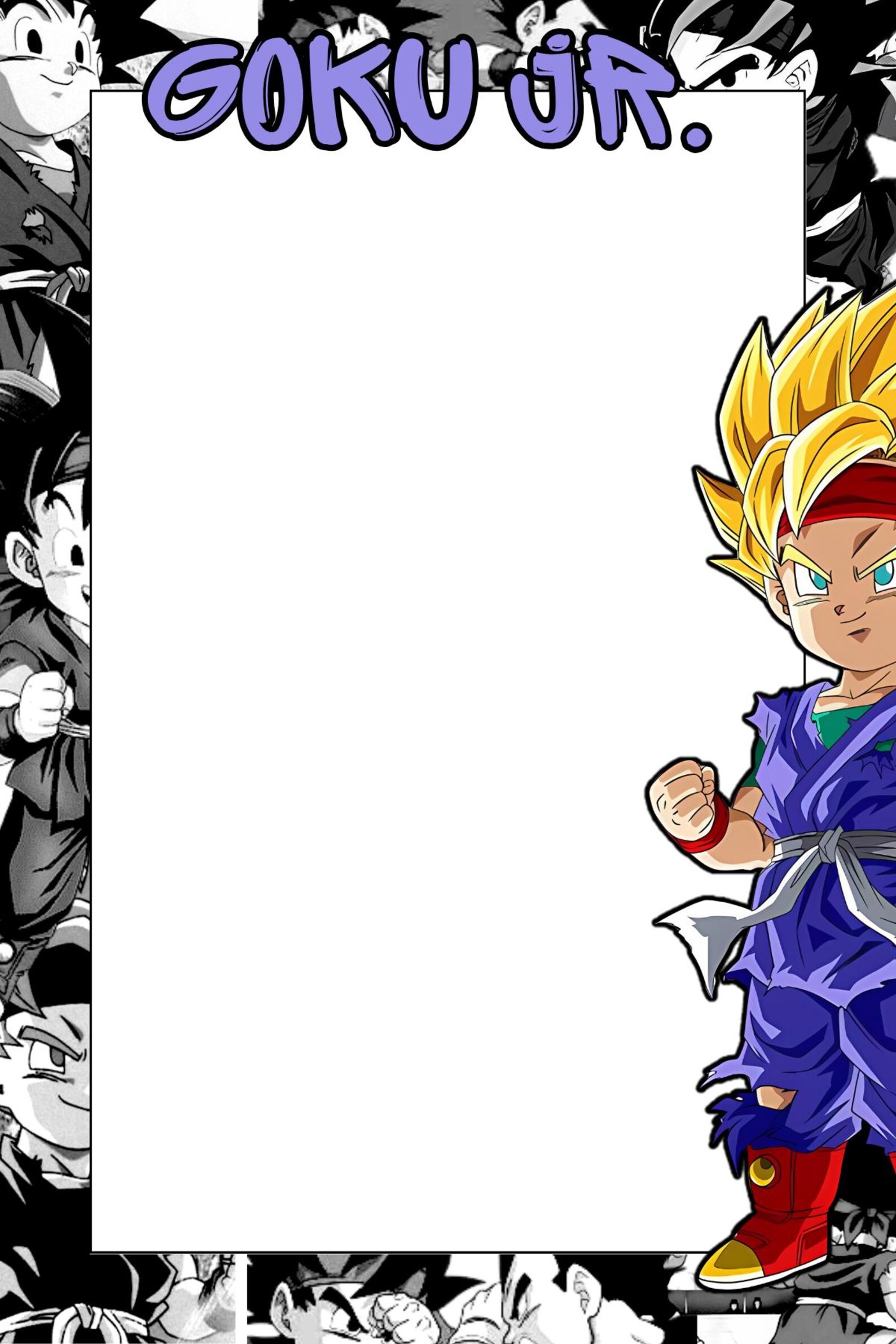 Kid Goku Custom Frames - Etsy
