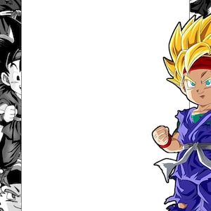 Kid Goku Custom Frames - Etsy