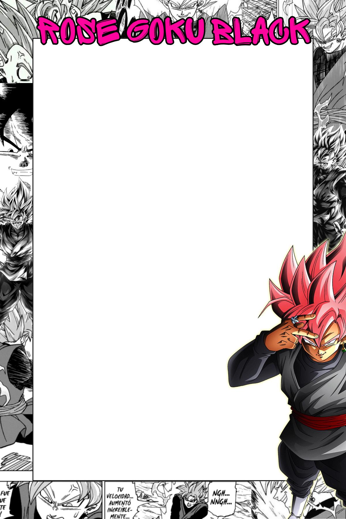 Goku Black Custom Frames - Etsy