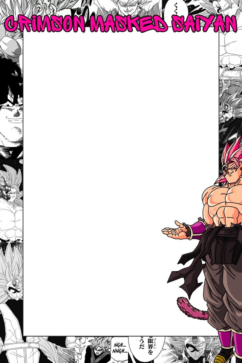 Goku Black Custom Frames - Etsy