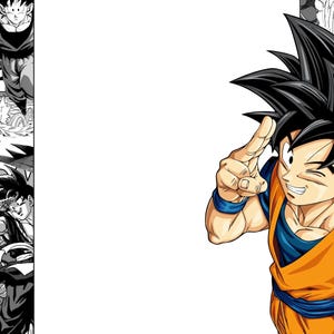 Goku (farewell) Custom Frames - Etsy