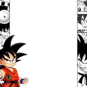 Kid Goku Custom Frames - Etsy