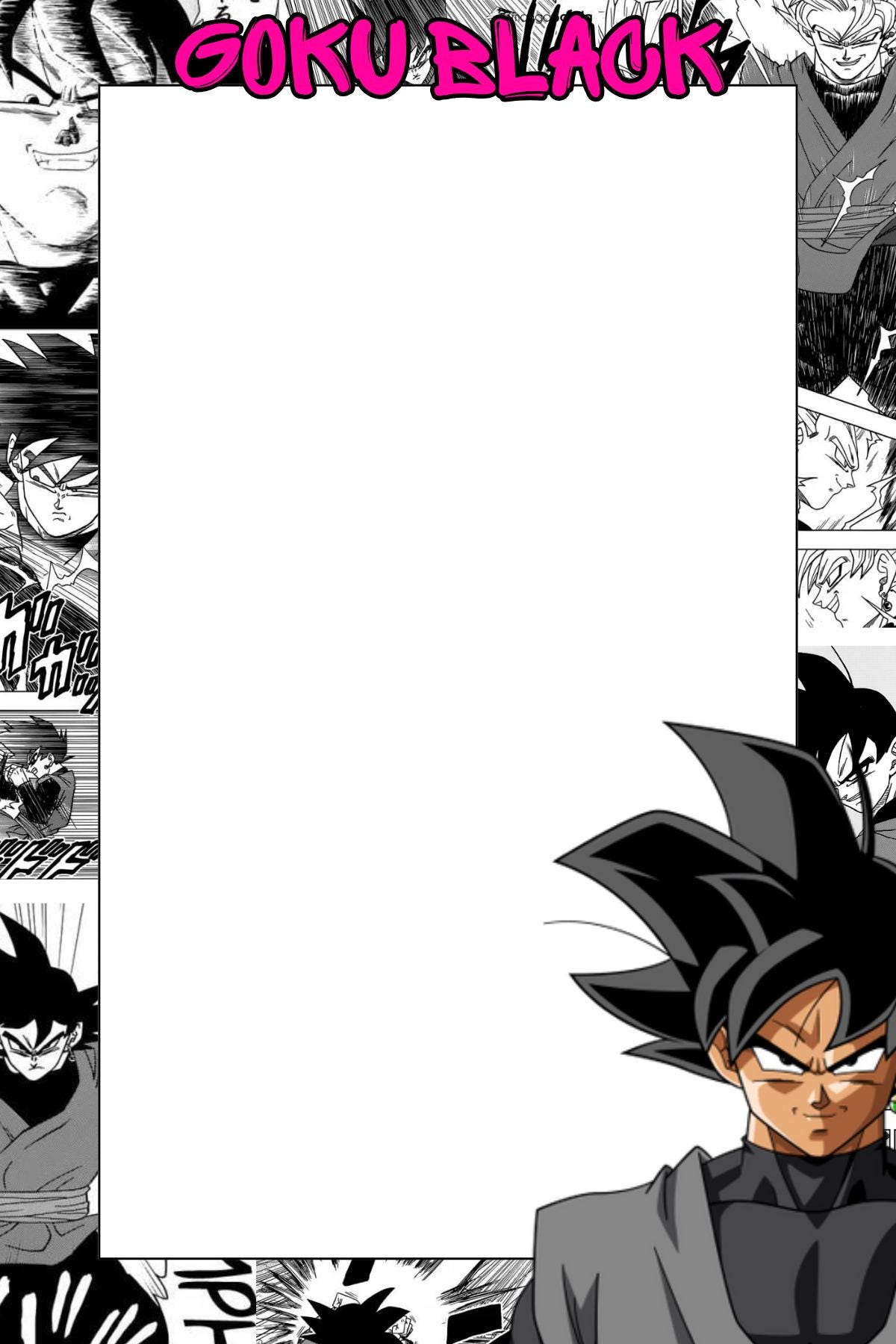 Goku Black Custom Frames - Etsy