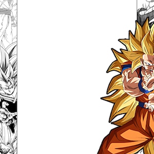 Goku (DBZ) Custom Frames - Etsy