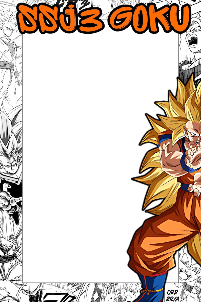 Goku (DBZ) Custom Frames - Etsy