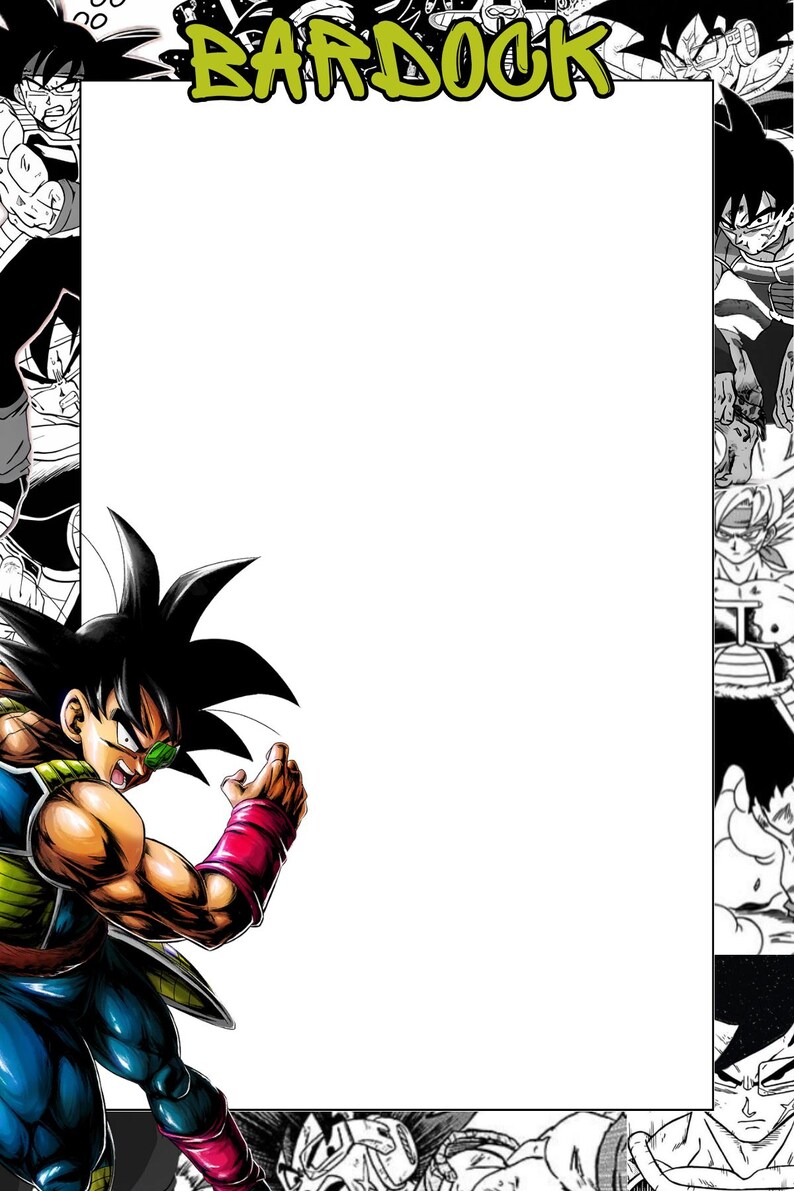 Bardock Custom Frames - Etsy
