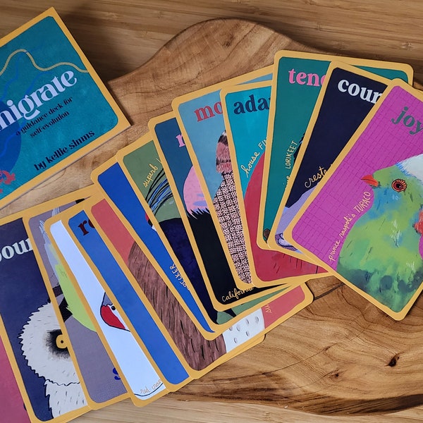 Bird Oracle Cards - Etsy