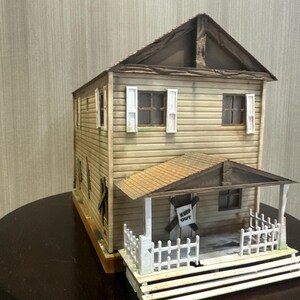 O Scale Haunted / Abandoned House W/light Kit (KIT) - Etsy