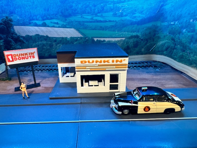 HO Scale Dunkin Donuts - Etsy