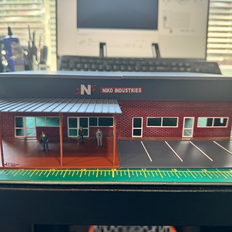 Ho Scale Buildings - Etsy