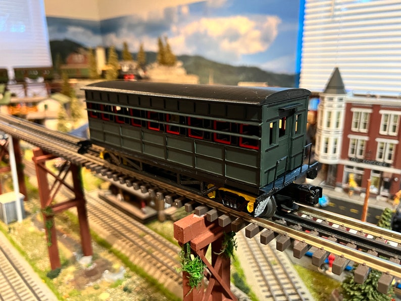 O Scale 1836 John Bull Passenger Car Kit - Etsy