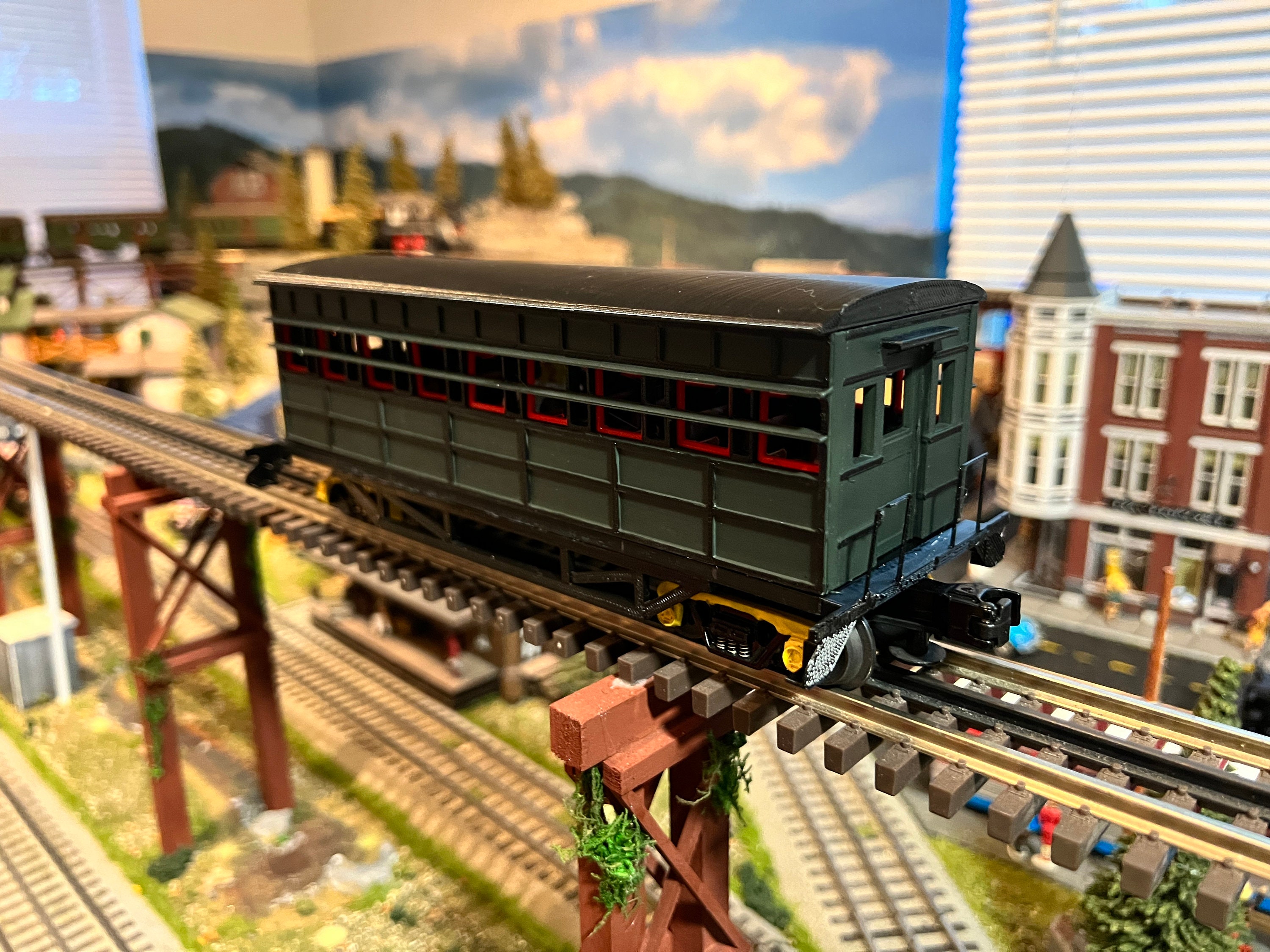 O Scale 1836 John Bull Passenger Car Kit - Etsy