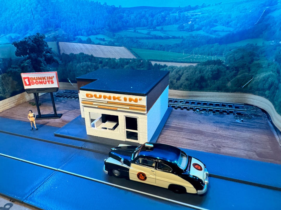 HO Scale Dunkin Donuts - Etsy