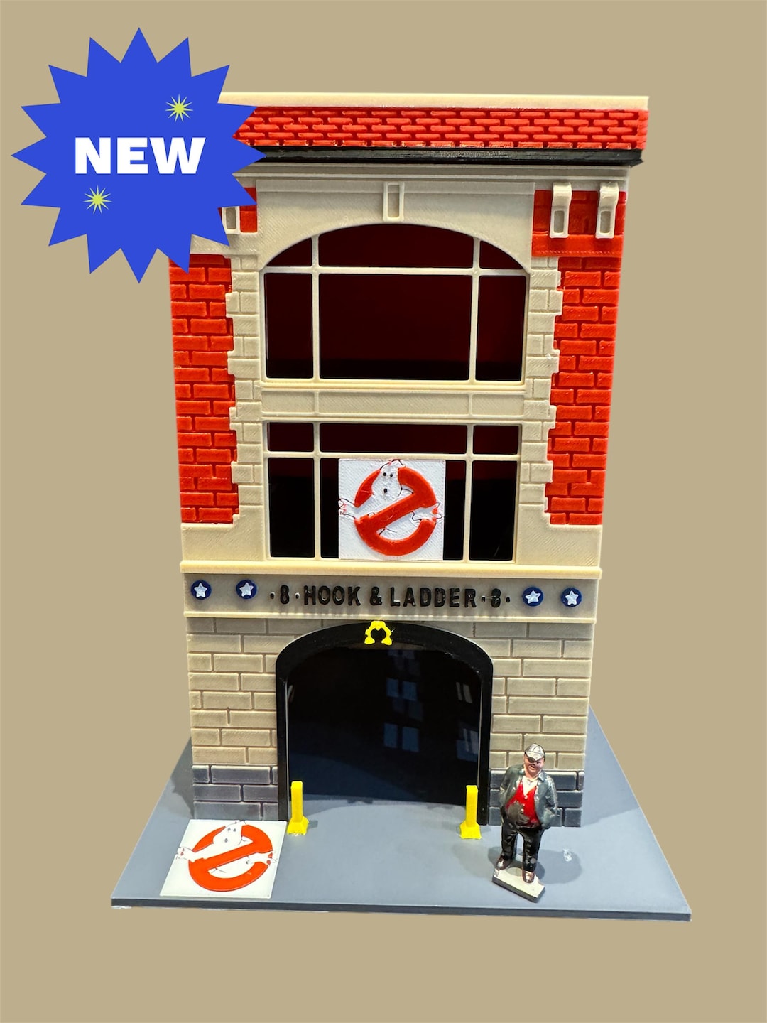 O Scale "hook & Ladder #8" GB Fire Station KIT - Etsy