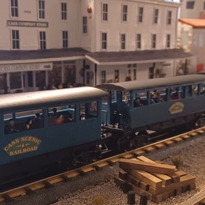 O Scale Cass Railroad Passenger Car Kit - Etsy