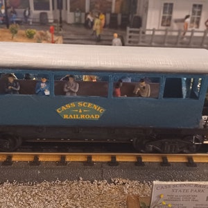 O Scale Cass Railroad Passenger Car Kit - Etsy
