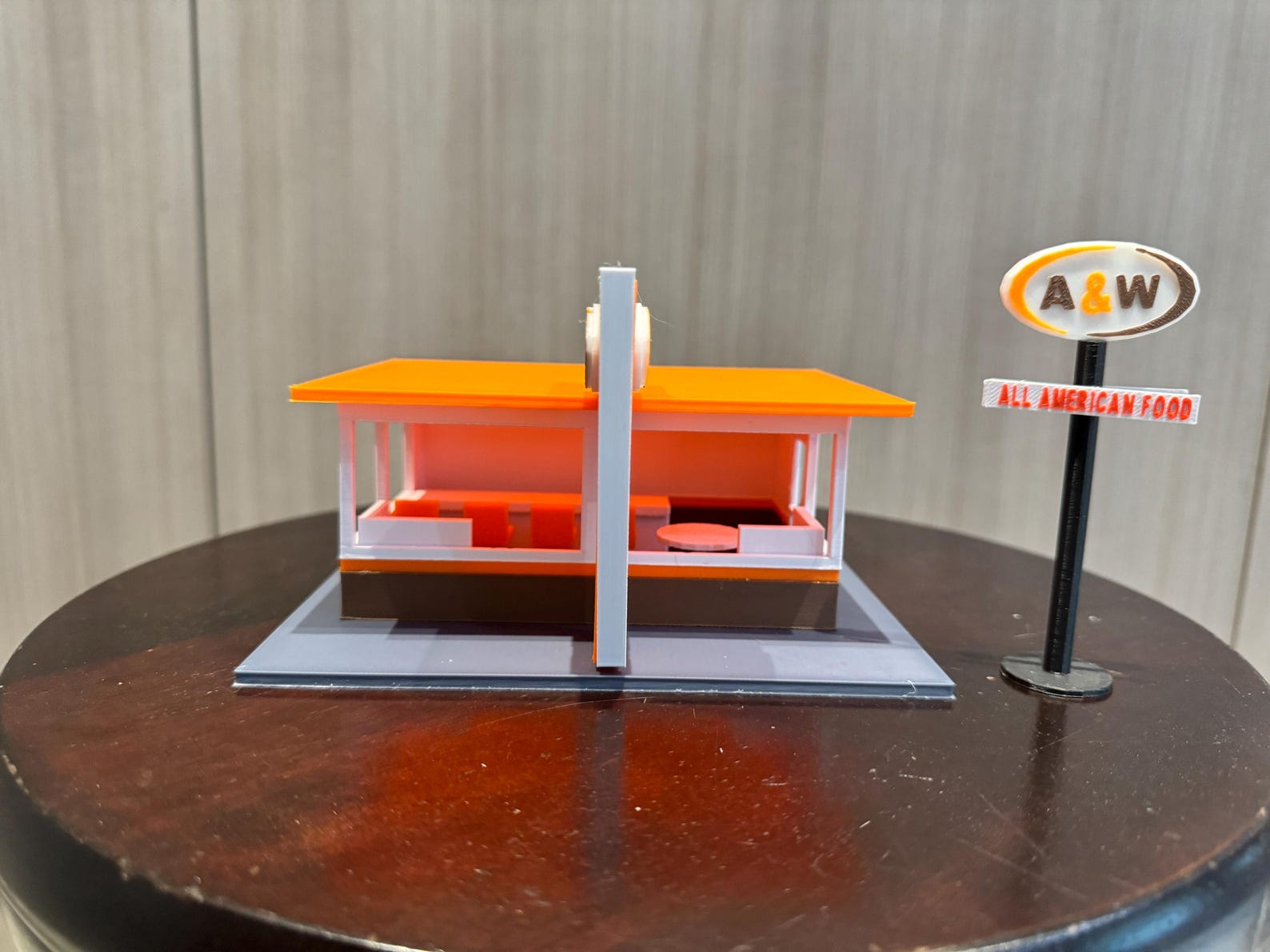 O Scale A&W Building - Etsy