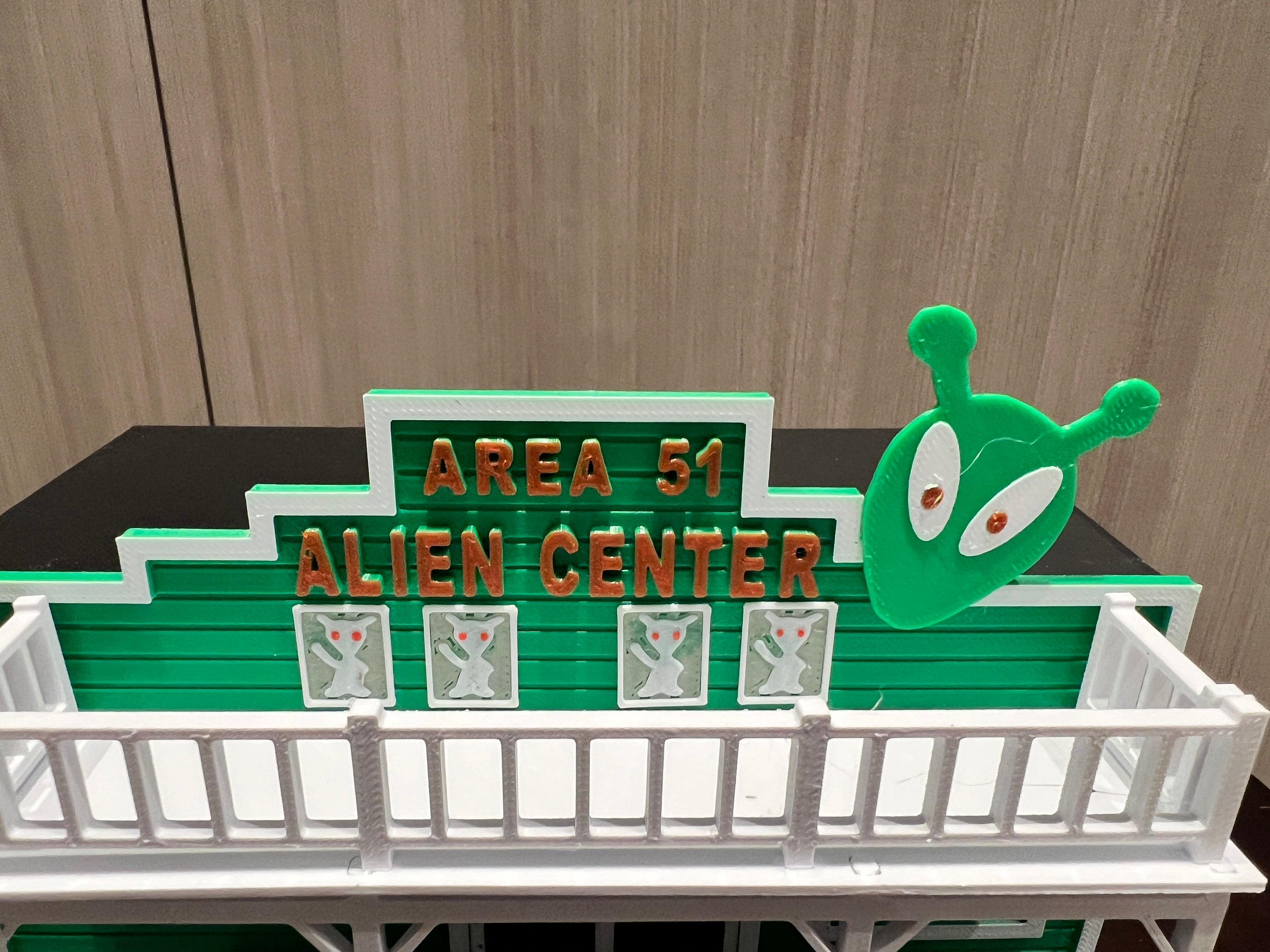 O Scale Area 51 Alien Center - Kit - Etsy