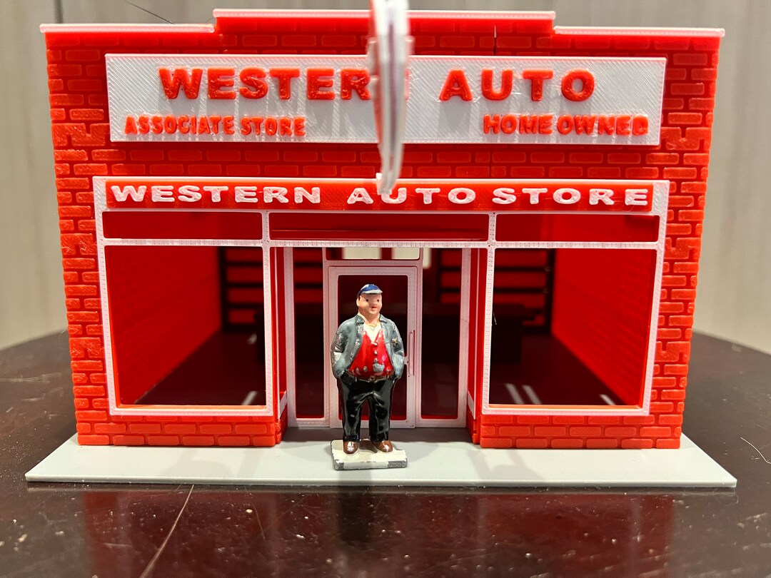 O Scale Western Auto KIT - Etsy