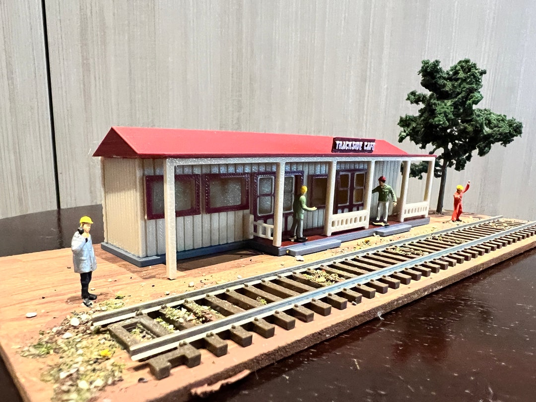 HO Scale Strasburg RR "trackside Cafe" - Etsy