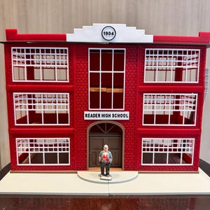 O Scale Reading High School - Etsy