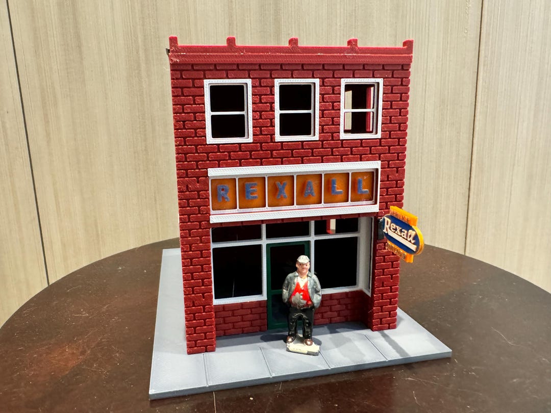 O Scale REXALL Drug Store KIT - Etsy
