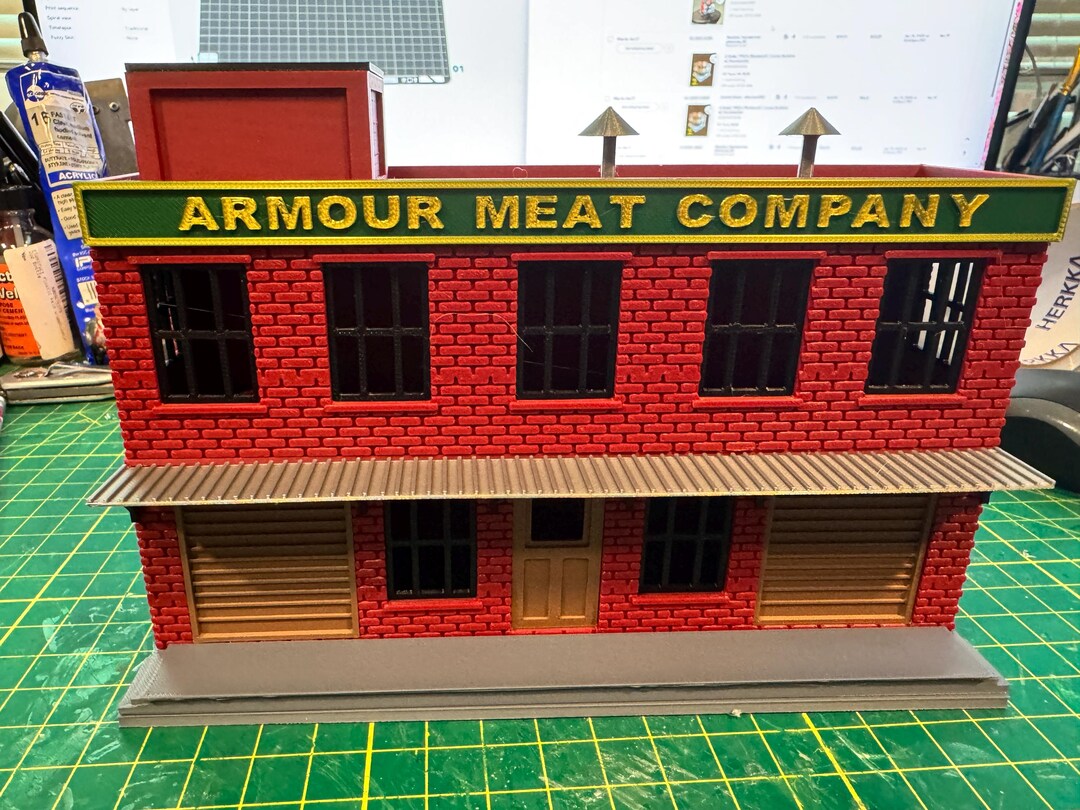 O Scale "thurmond WV Armour Meat Company (NEW & Improved) KIT - Etsy