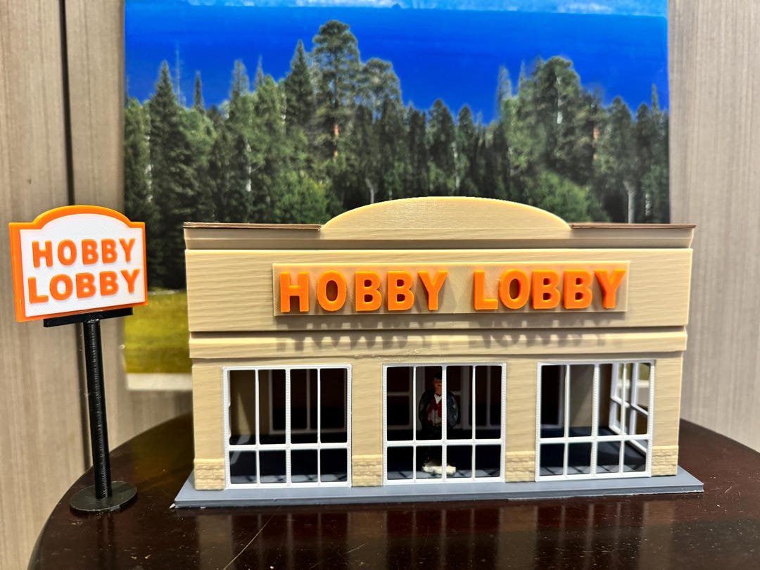 O Scale Hobby Lobby Inspired Building KIT - Etsy