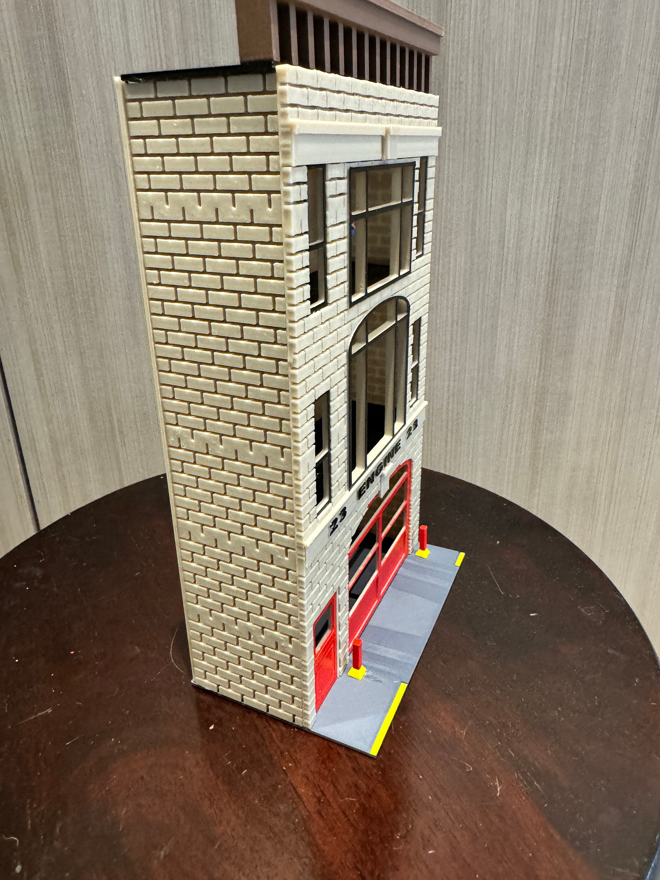 O Scale Engine House Flat - Kit - Etsy