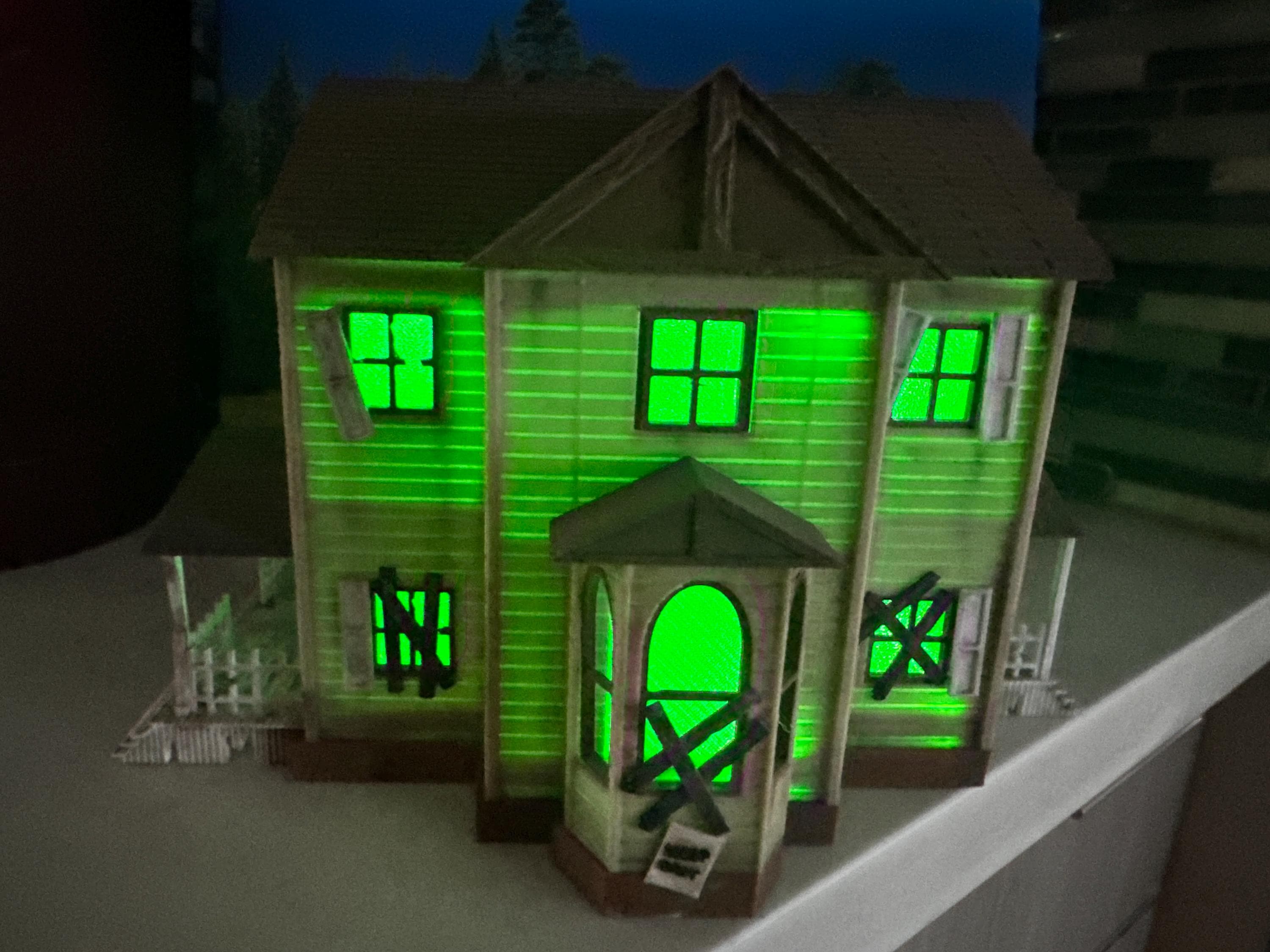 O Scale Haunted / Abandoned House W/light Kit (KIT) - Etsy