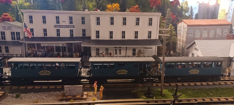 O Scale Cass Railroad Passenger Car Kit - Etsy