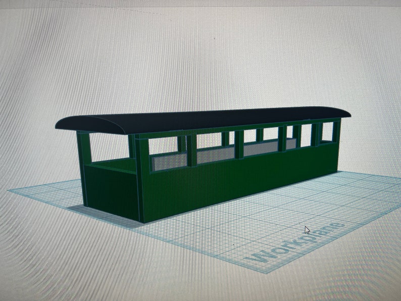 O Scale Cass Railroad Passenger Car Kit - Etsy