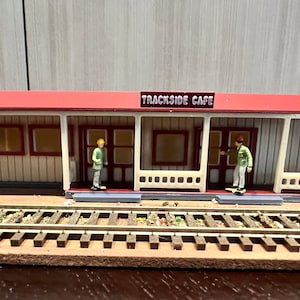 HO Scale Strasburg RR "trackside Cafe" - Etsy
