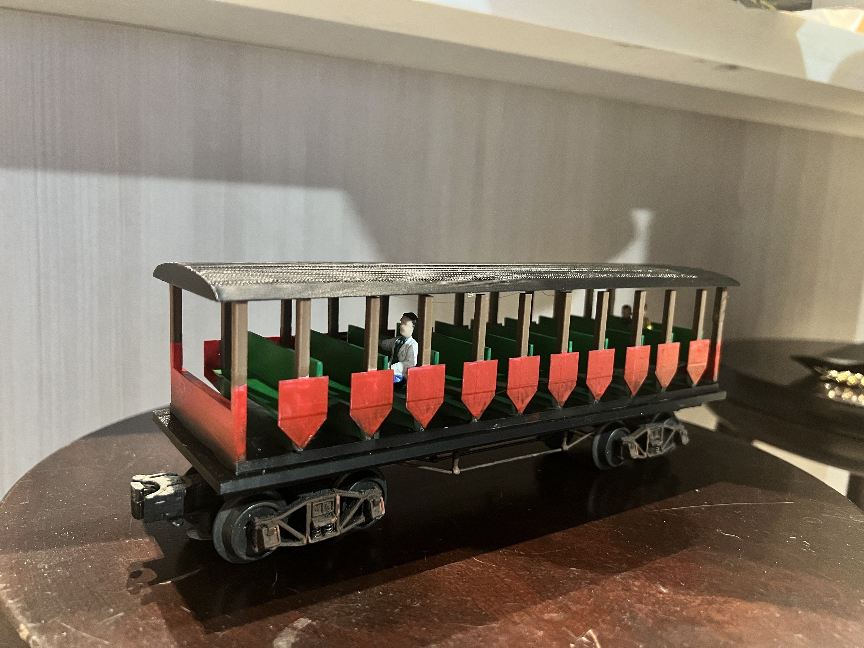 O Scale Open Air Amusement Park Train Car Kit A - Etsy