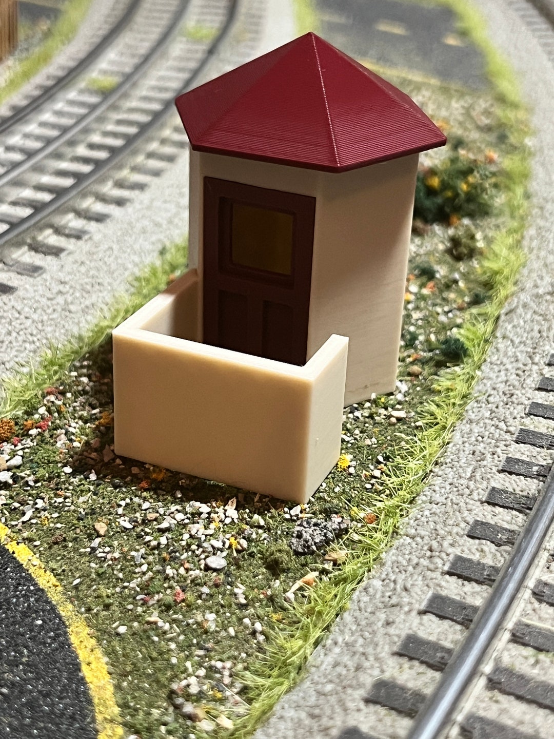 HO Scale Strasburg RR "concrete Phone Booth" - Etsy