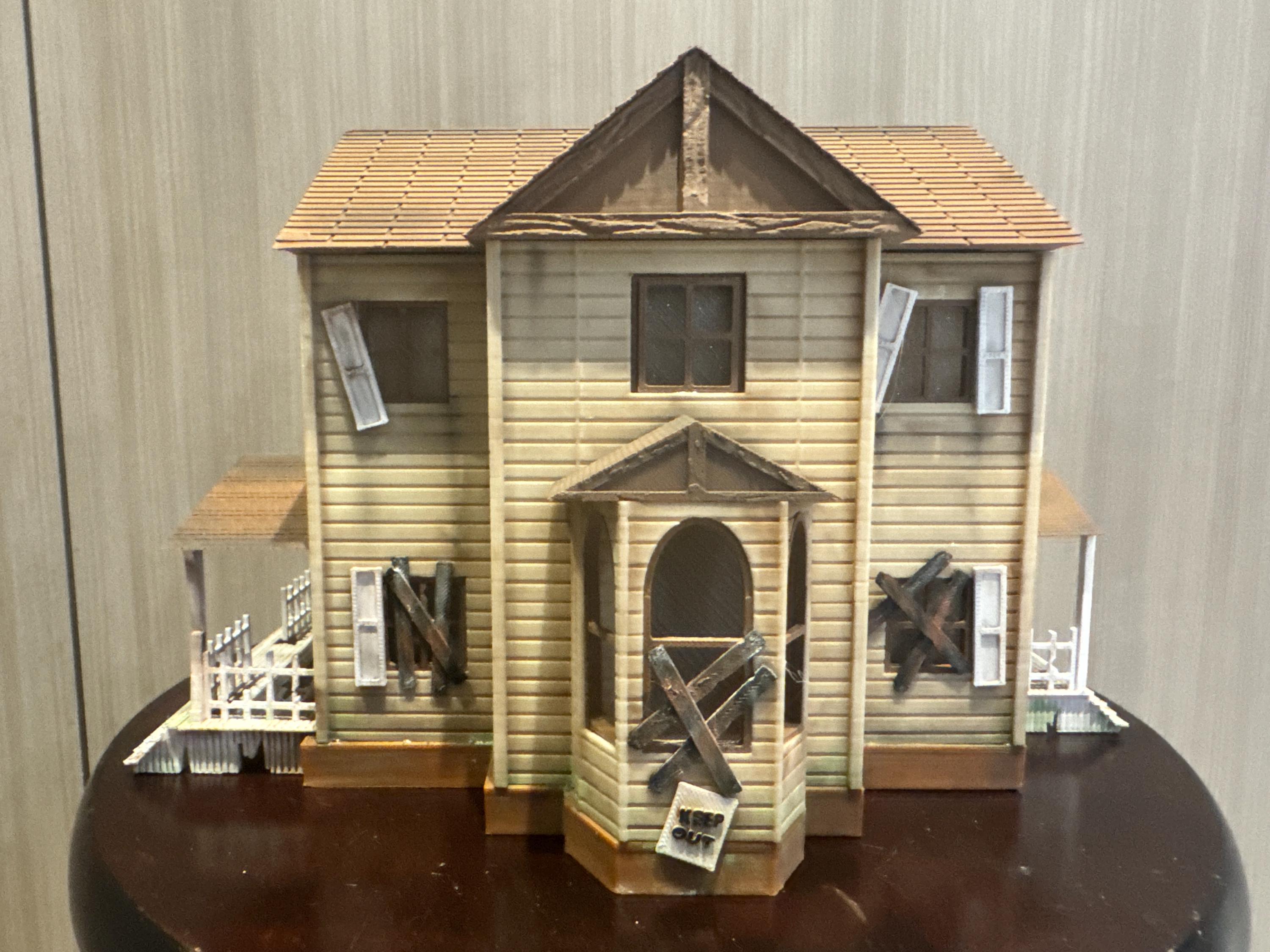 O Scale Haunted / Abandoned House W/light Kit - Etsy