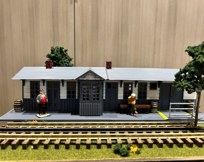 O Scale Train Station C&O Style "cass Scenic Rr" Kit - Etsy