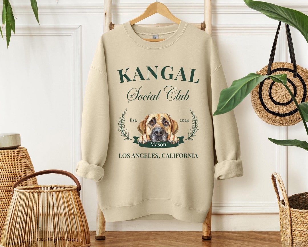 Kangal Sweatshirt, Custom Kangal Social Club Sweater, Kangal Mom ...