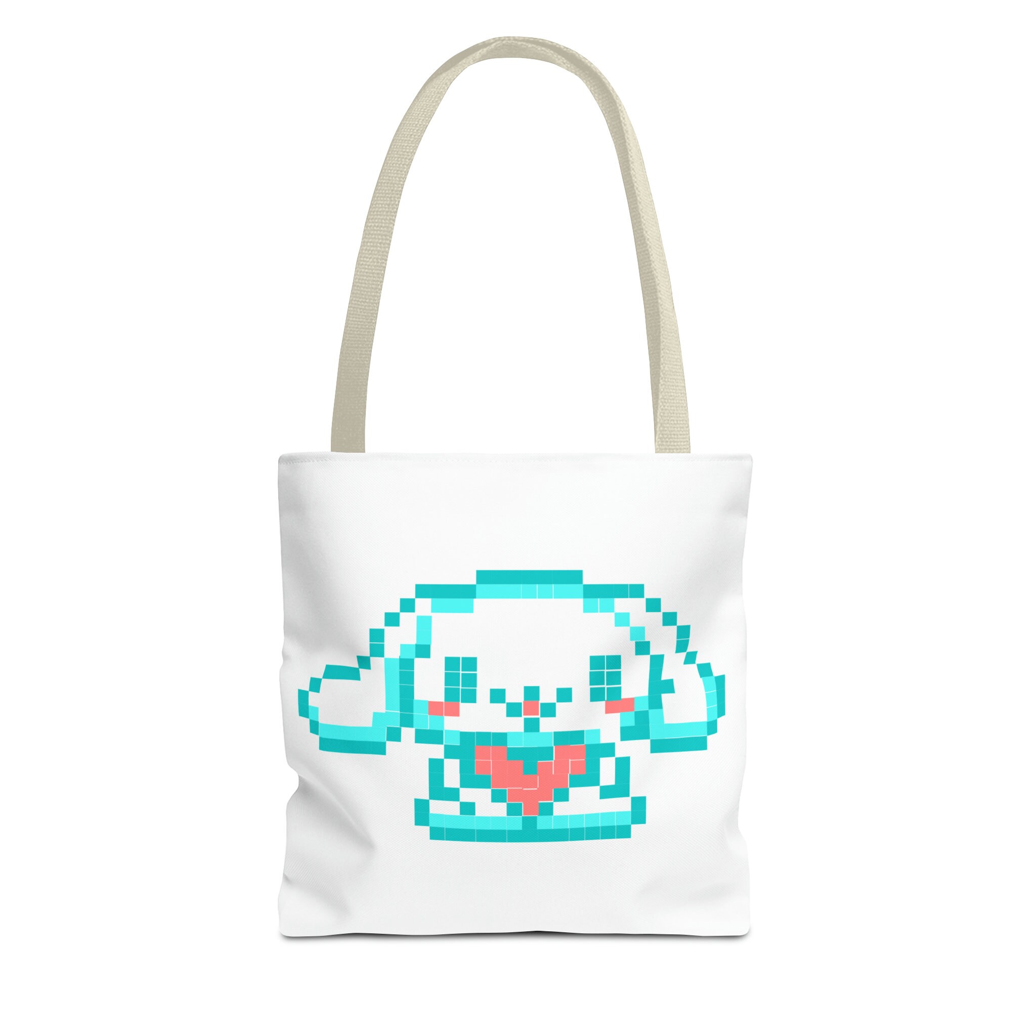 Tote Bag, Pixel Art, Cinnamoroll Tote Bag - Etsy