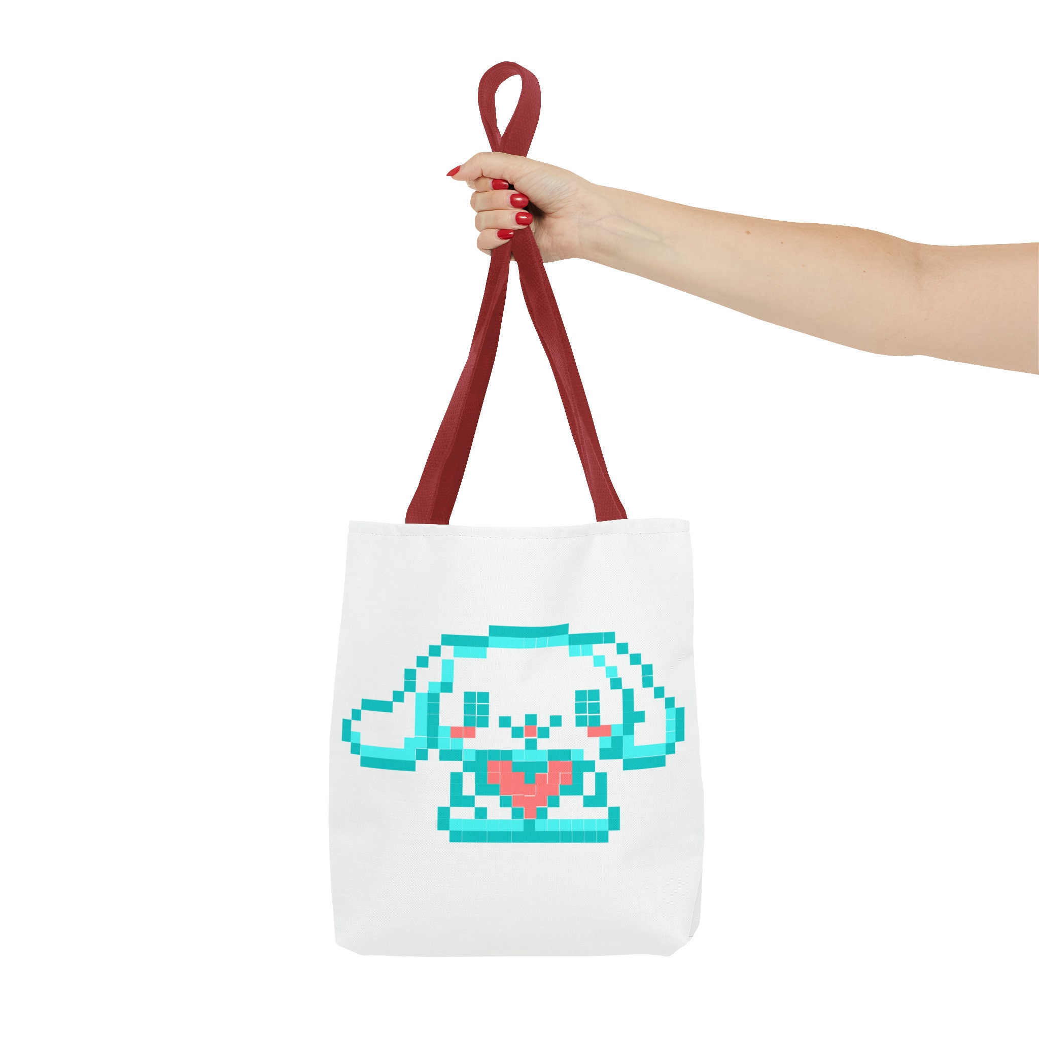 Tote Bag, Pixel Art, Cinnamoroll Tote Bag - Etsy