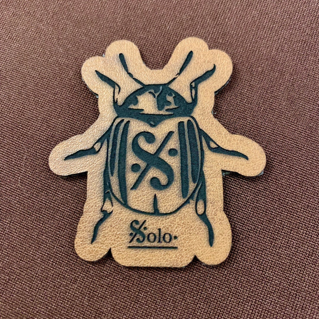 The "solo Bug" Patch by Solo. Instruments - Faux Leather Iron-on Patch ...