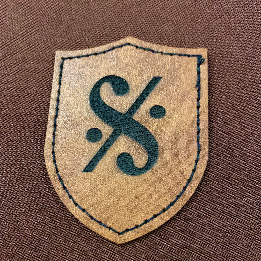 The “solo Honor Badge” - by Solo. Instruments - Iron-on Faux Leather ...