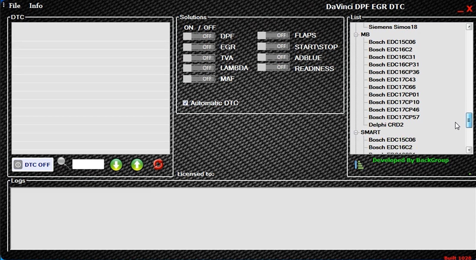 Davinci Car ECU Repair Programmer DPF EGR Flaps Adblue Remover ...