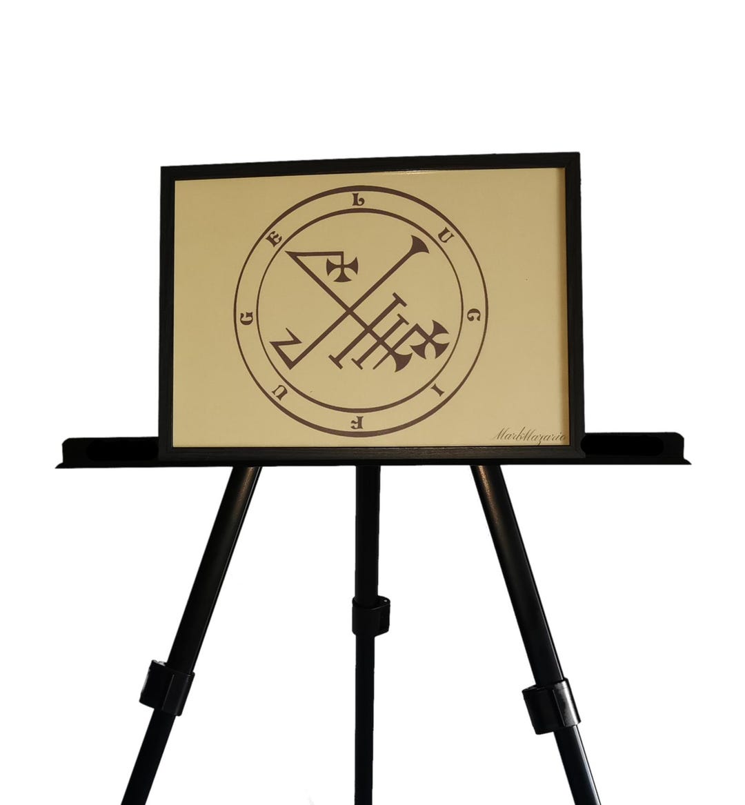 Unveiling the Mystique: Lucifuge Rofocale’s Sigil by Mark Mazario - Etsy
