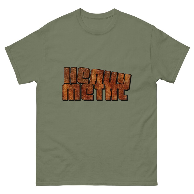 Heavy Metal Tee - Etsy
