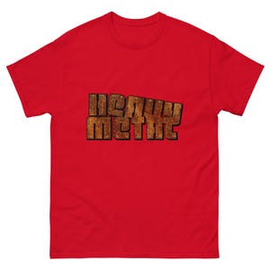 Heavy Metal Tee - Etsy